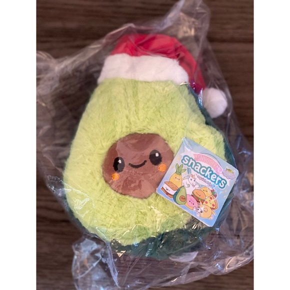 Squishable | Toys | Squishable Santa Hat Mini Avacodo Comfort Food Christmas Xmas Stuffed Toy ...